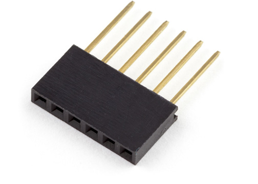 6 Pin Stacking Header for use with the Arduino Shields